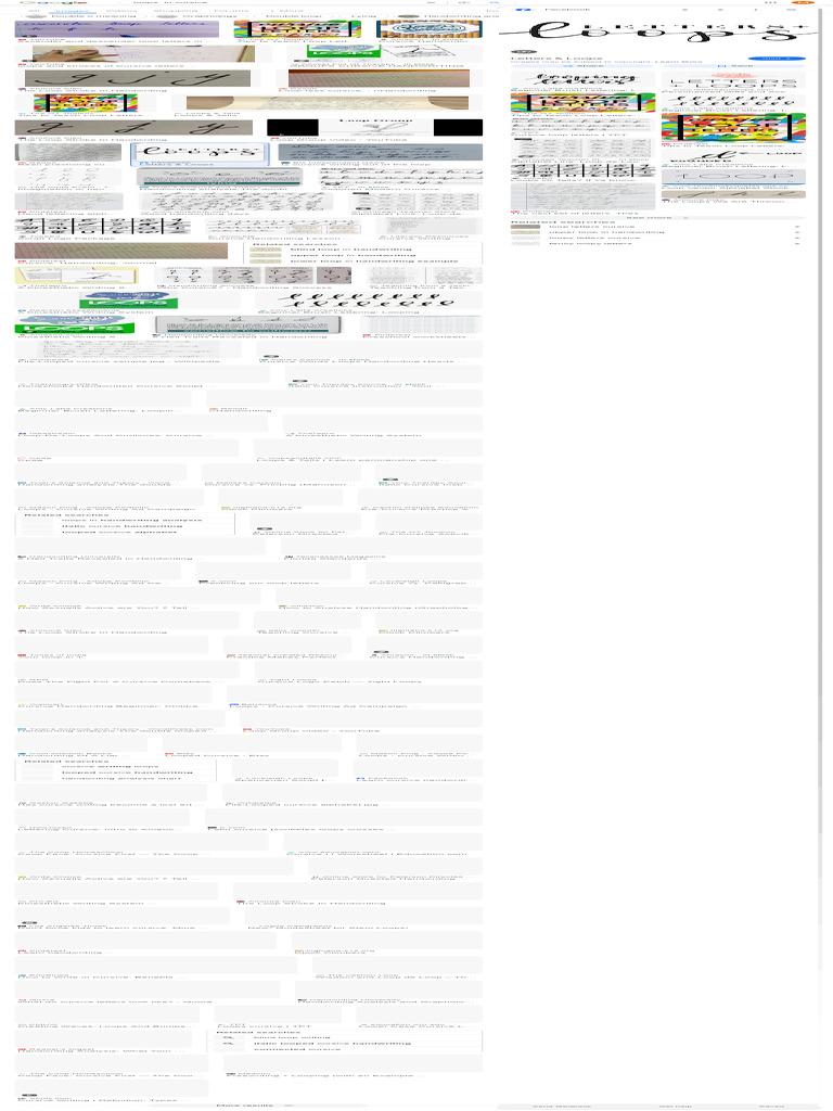 Loops in Cursive - Google Search | PDF