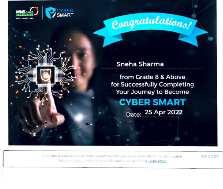 Cyber Smart Certificate | PDF