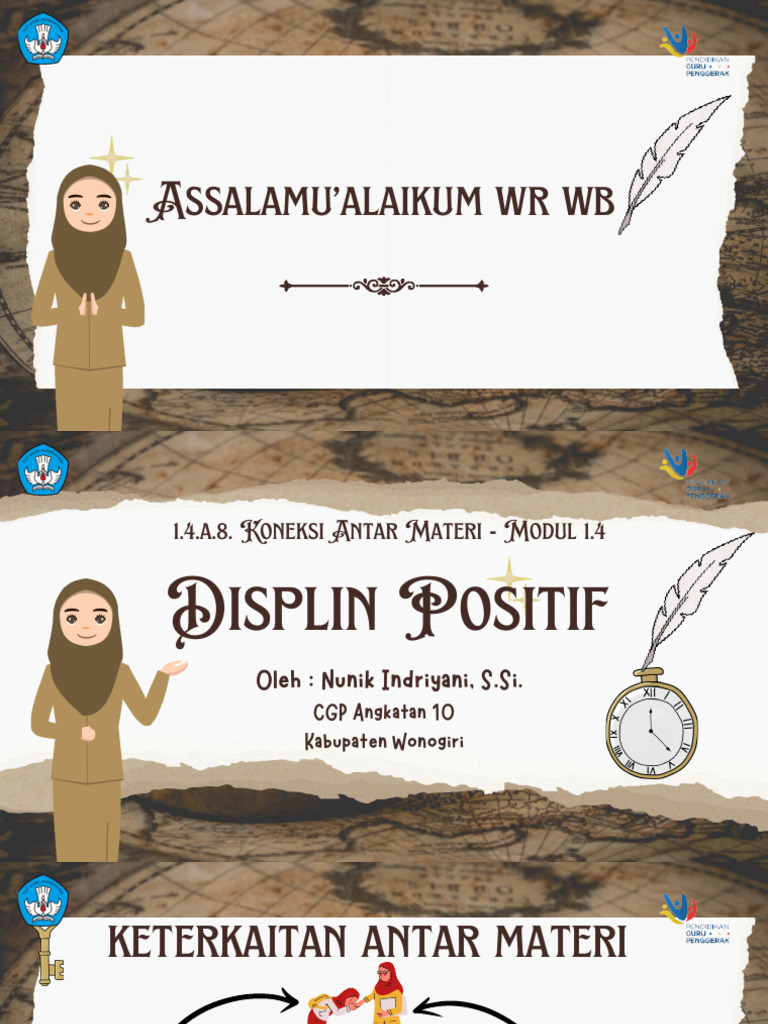 1.4.a.8. Koneksi Antar Materi - Modul 1.4 | PDF