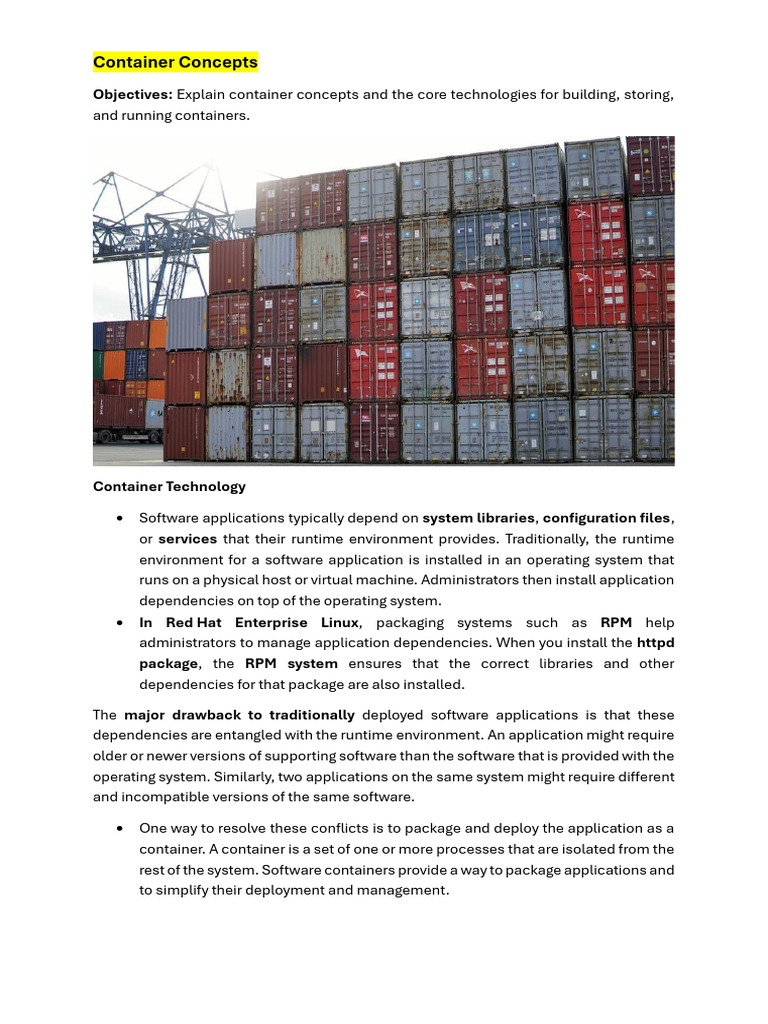 Containers Material | PDF