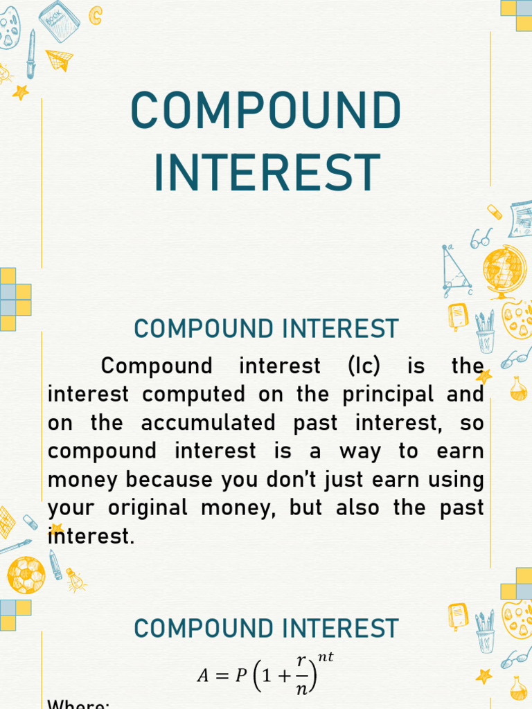 GENMATH-Q2-PPT-2-COMPOUND-INTEREST | PDF