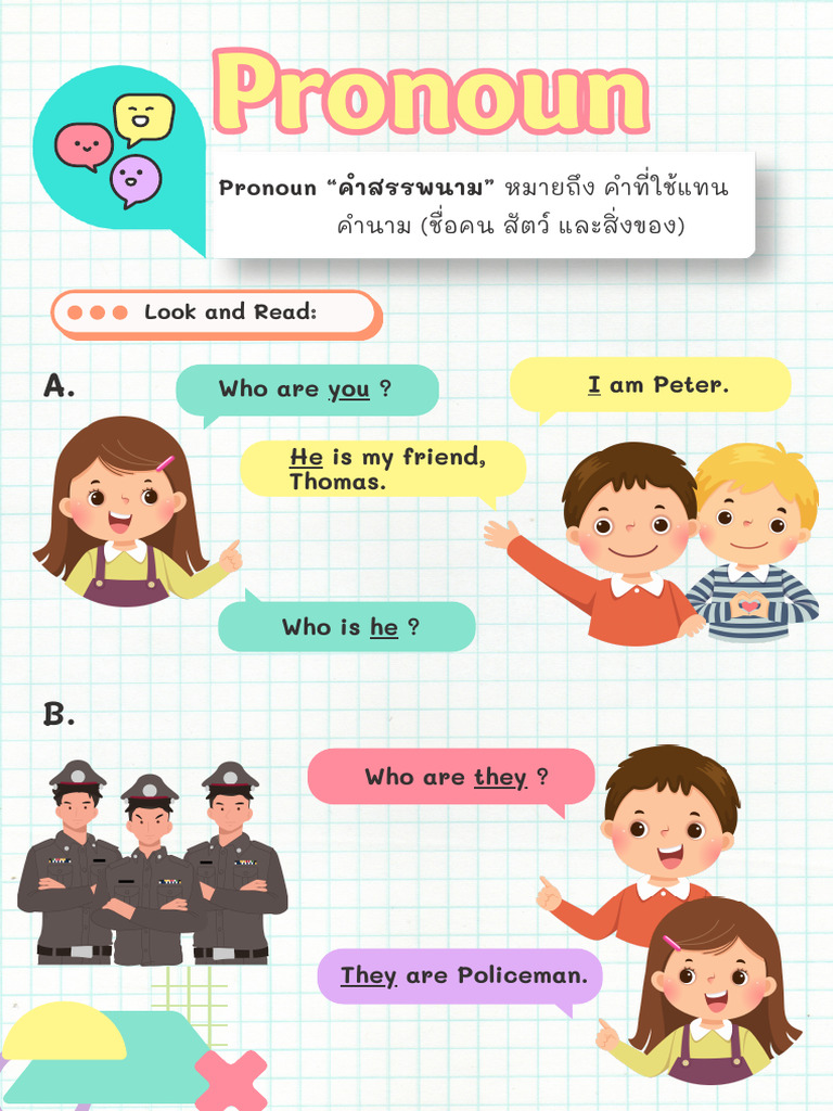 Pronoun Grammar | PDF