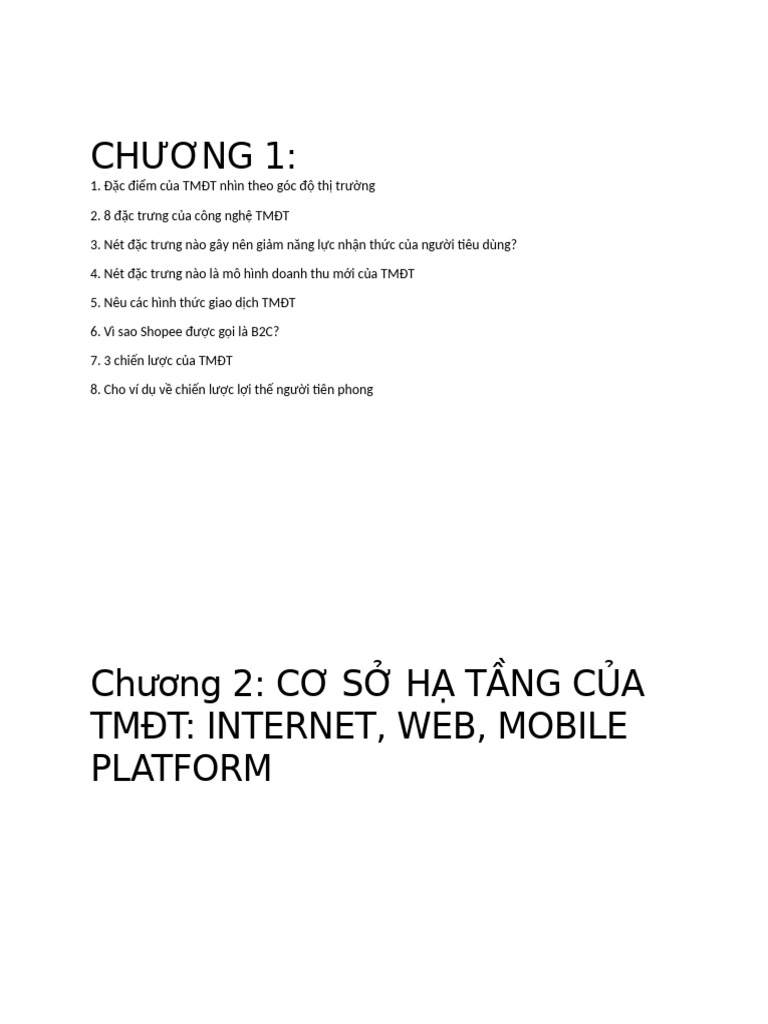 Ghi Chép TMĐT Trong KDQT Chương 123 | PDF