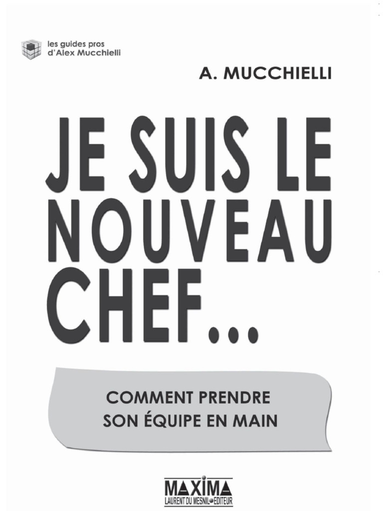Je Suis Le Nouveau Chef.. - Je Suis Le Nouveau Chef | PDF