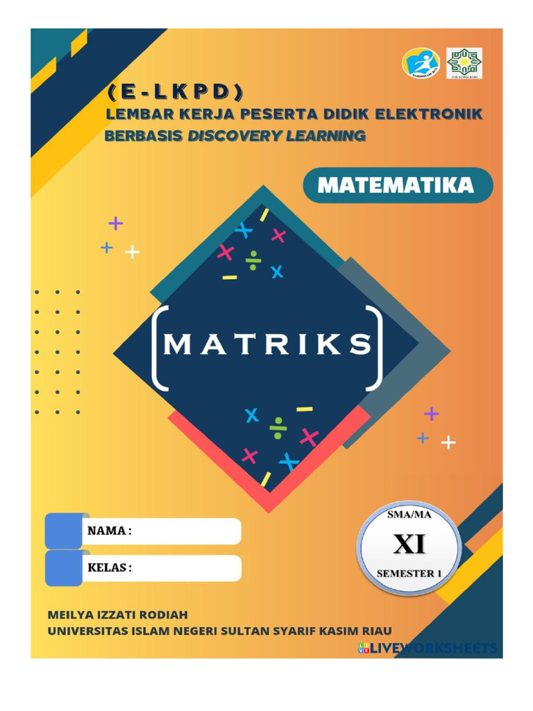 LKPD Matriks Bagian 2 | PDF