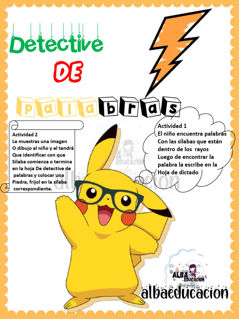 detective de palabras | PDF