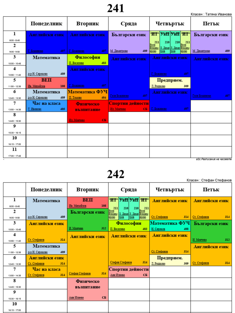 Classes 2425 1 | PDF