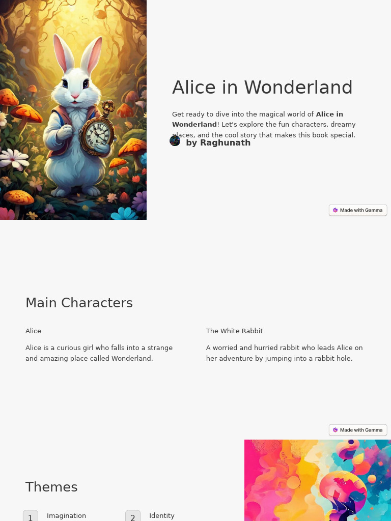 Alice in Wonderland | PDF