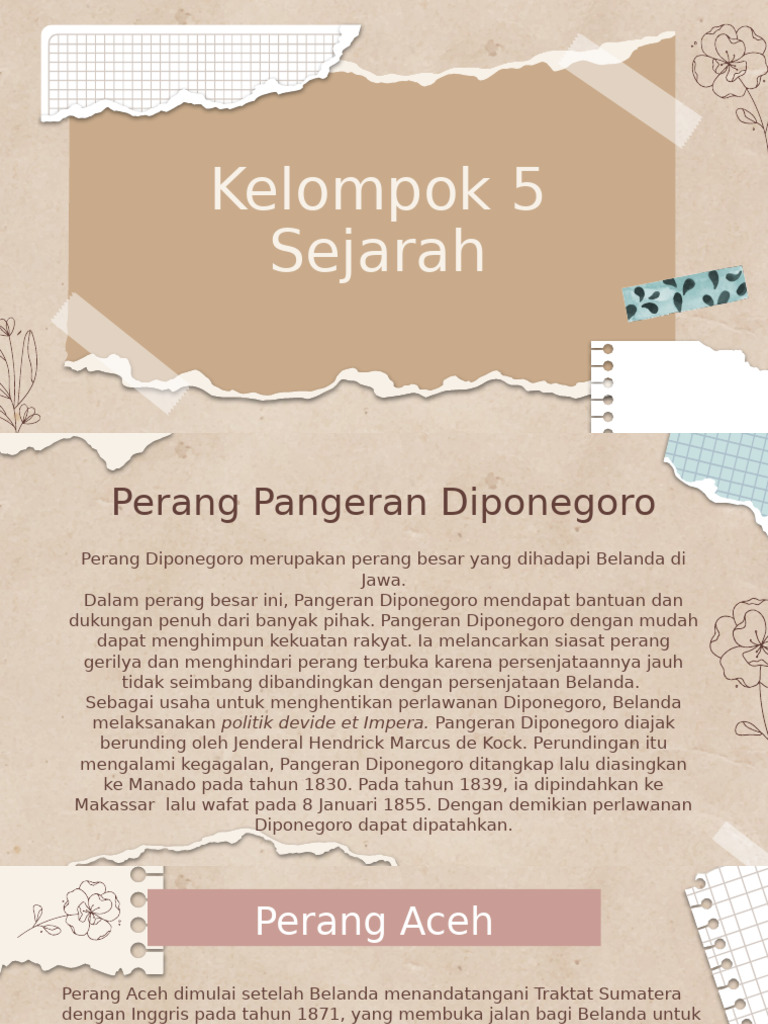 Sejarah Kel 5 | PDF
