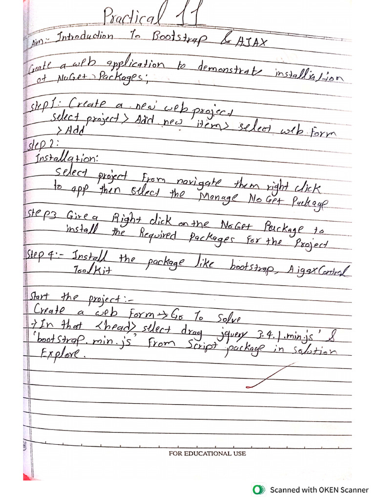 Awp Practical 11 | PDF