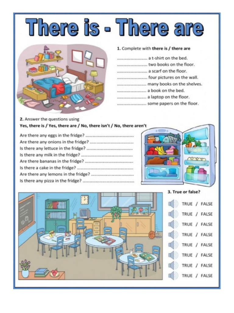 There Is - There Are 2 | PDF