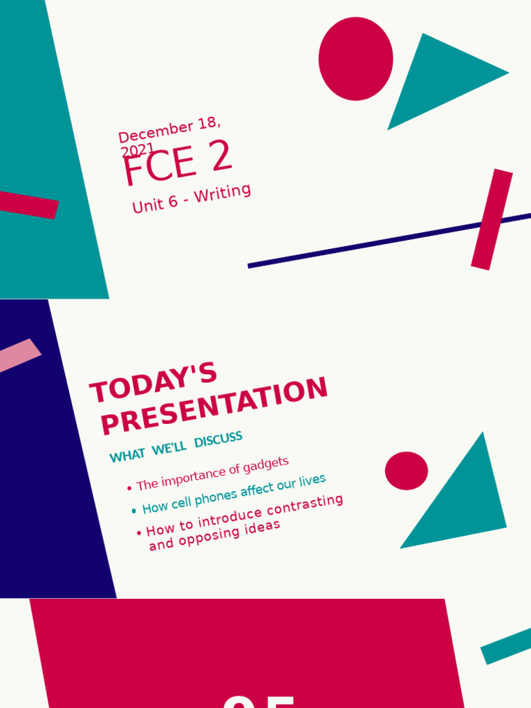 Fce - Unit 6 - Writing | PDF