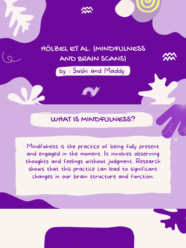 Hölzel Et Al. (Mindfulness and Brain Scans) | PDF