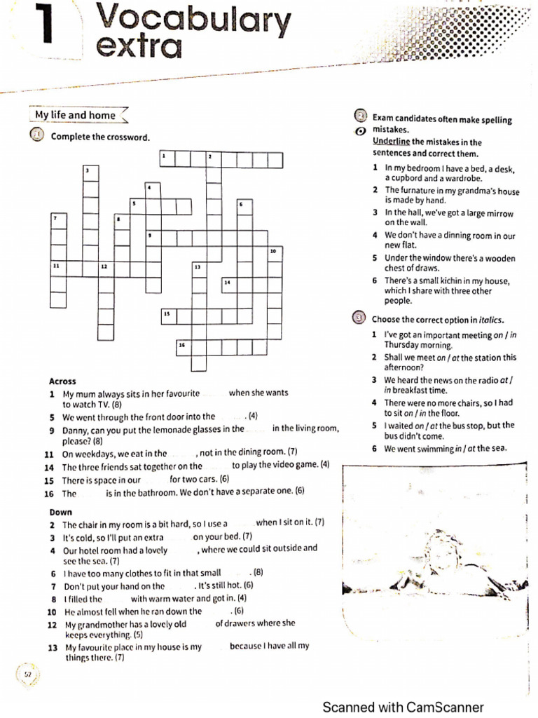 COMPLETE PRELIMINARY FOR SCHOOLS Workbook EXTRA Pages 52-63 | PDF
