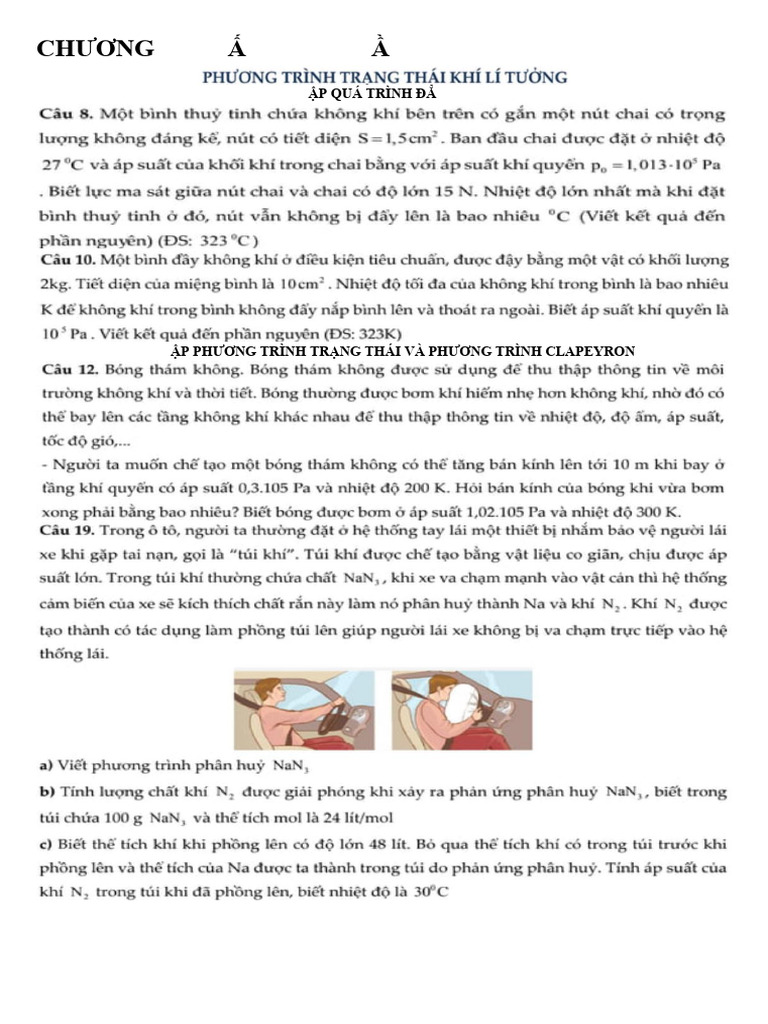 Giải đề HSG 2- CHẤT KHÍ 2 | PDF