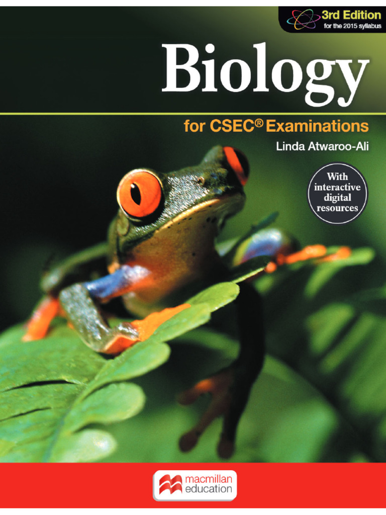 Biology For CSEC 3rd Edition For Student Book | PDF