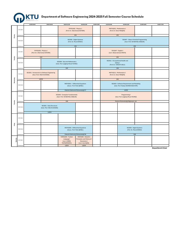 Lesson Schedule | PDF