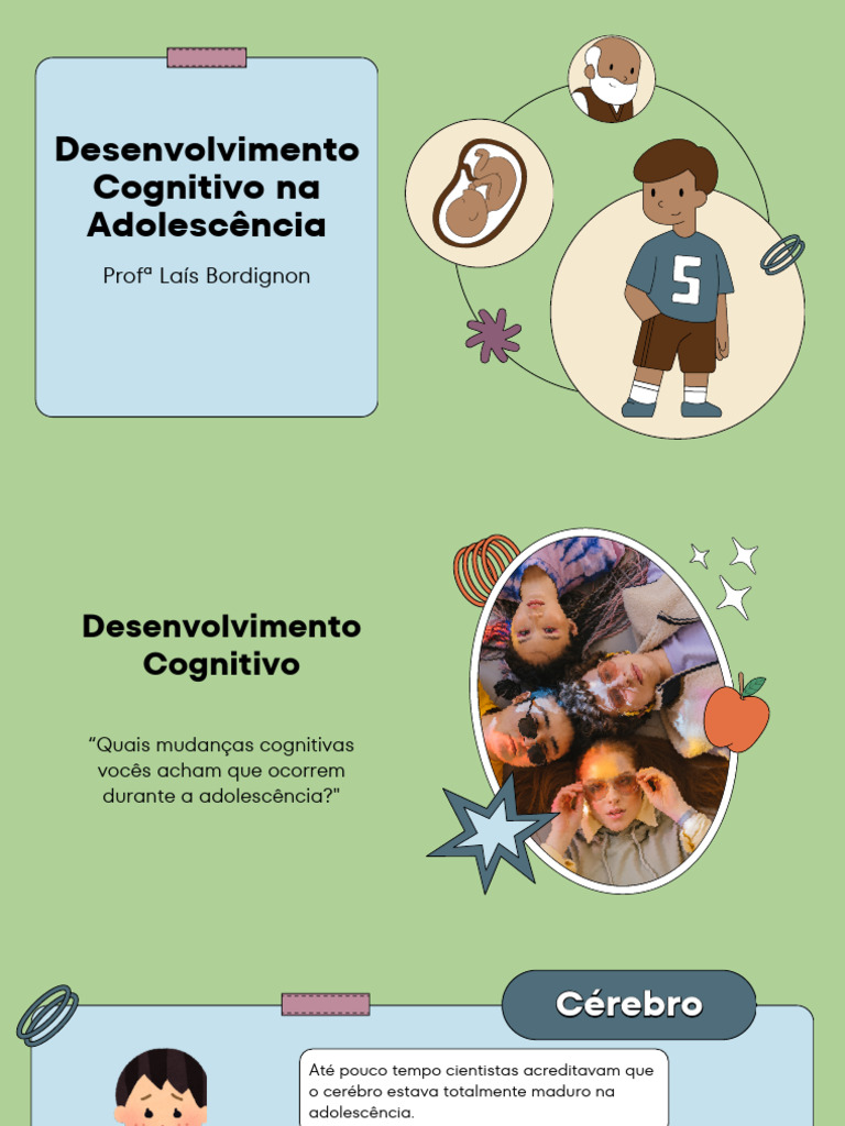 Desenvolvimento Cognitivo Na Adolescência Pdf