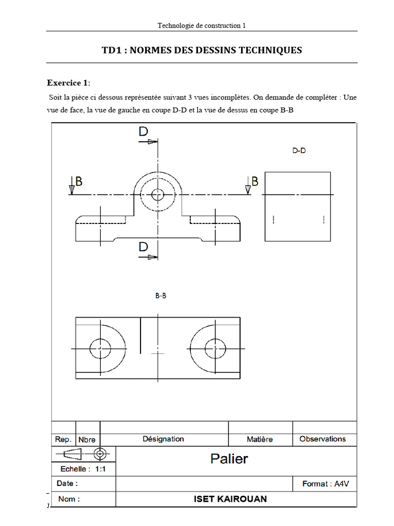 Fascicule de TD | PDF