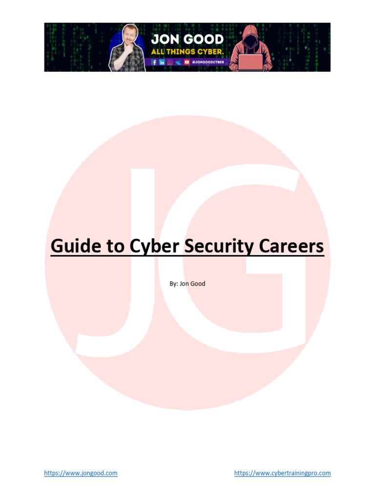 Guide To Cyber Security Careers Ebook | PDF