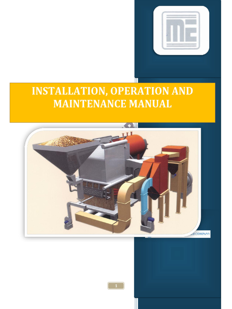 Operation Maintenance Manual Boiler Pdf