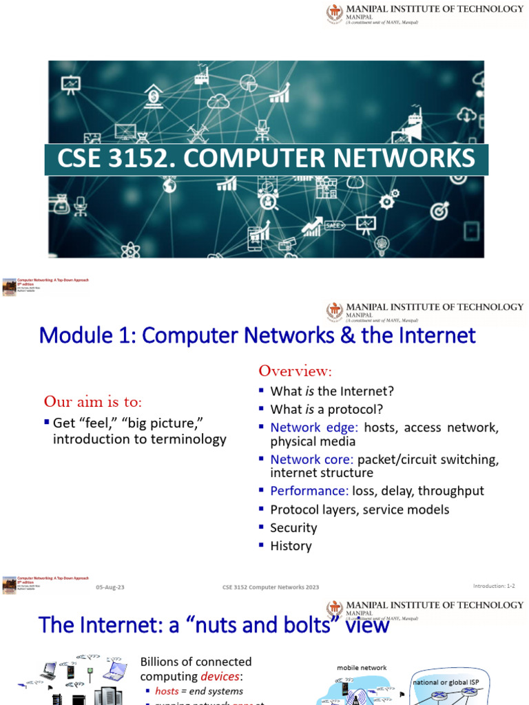 Computer Networks and Internet | PDF