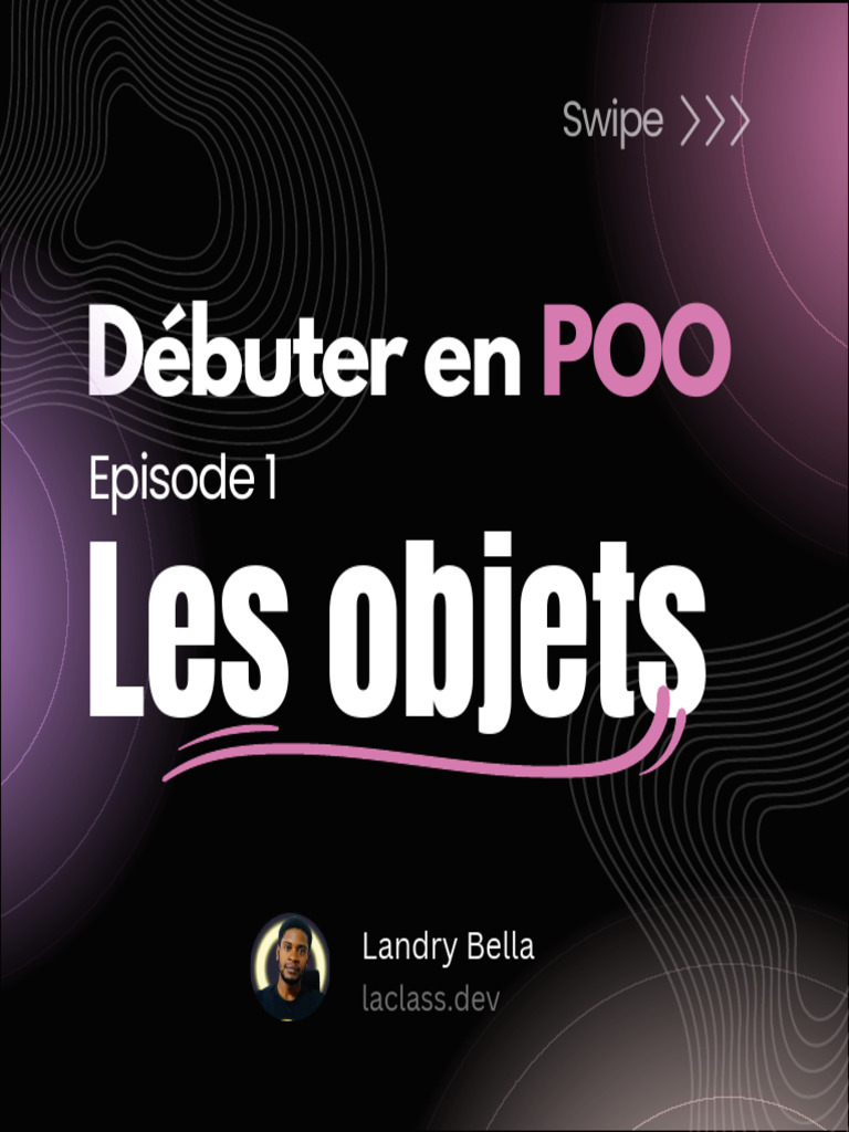 Débuter en POO Les Objets | PDF