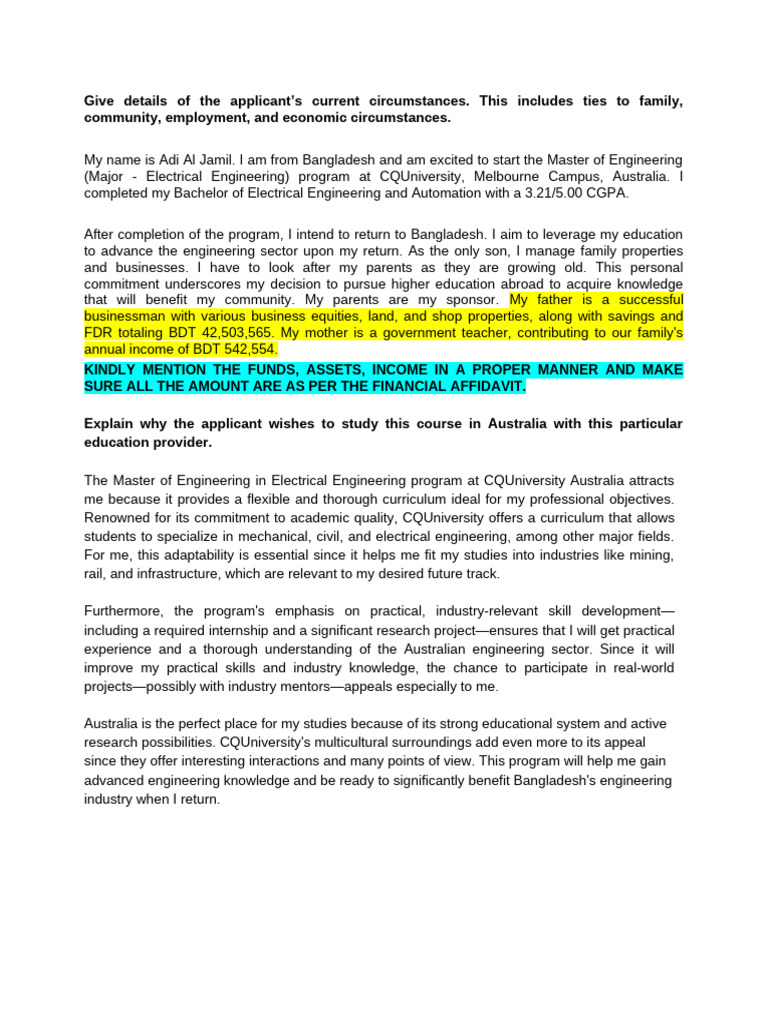 Adi Al Jamil Question Answers For SOP 1 - CORRECTIONS | PDF