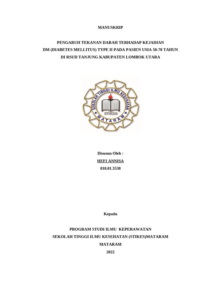 Cover MANUSKRIP | PDF