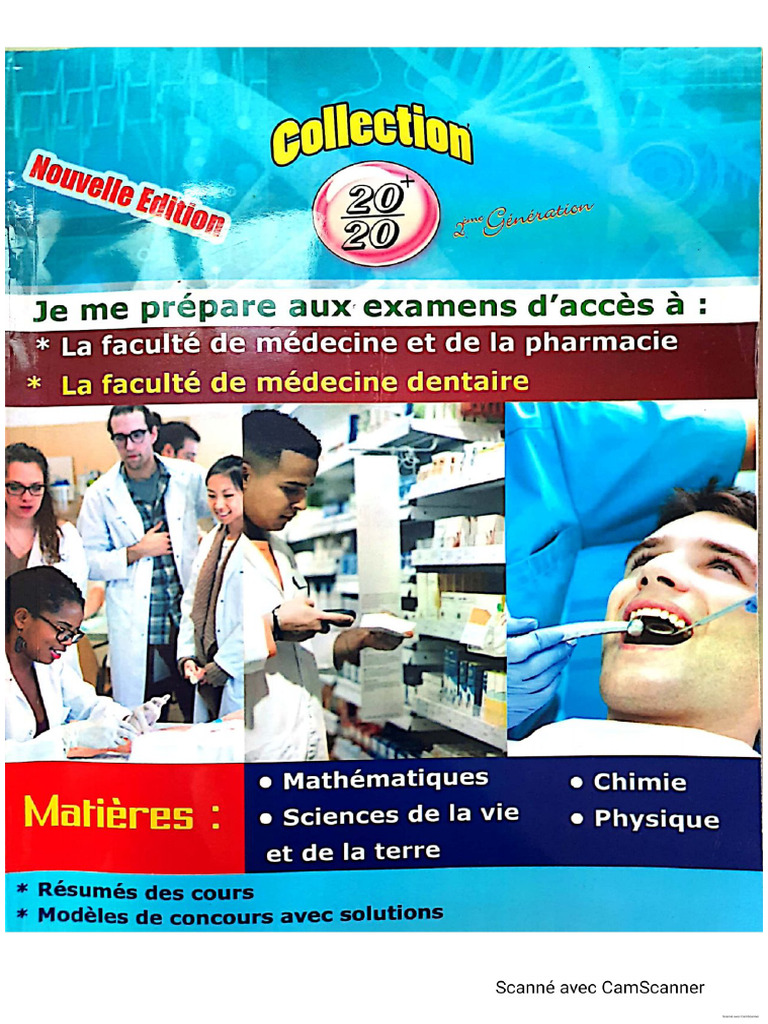 Médecine Math Livre Exos Corrigés | PDF