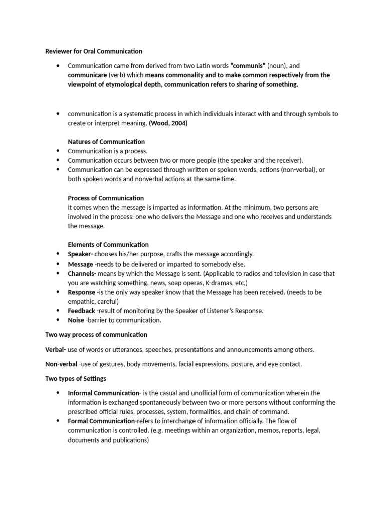 Reviewer For Oral COmmunication | PDF