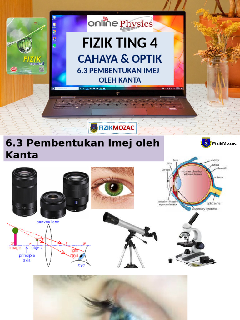 6.3 Pembentukan Imej Oleh Kanta | PDF