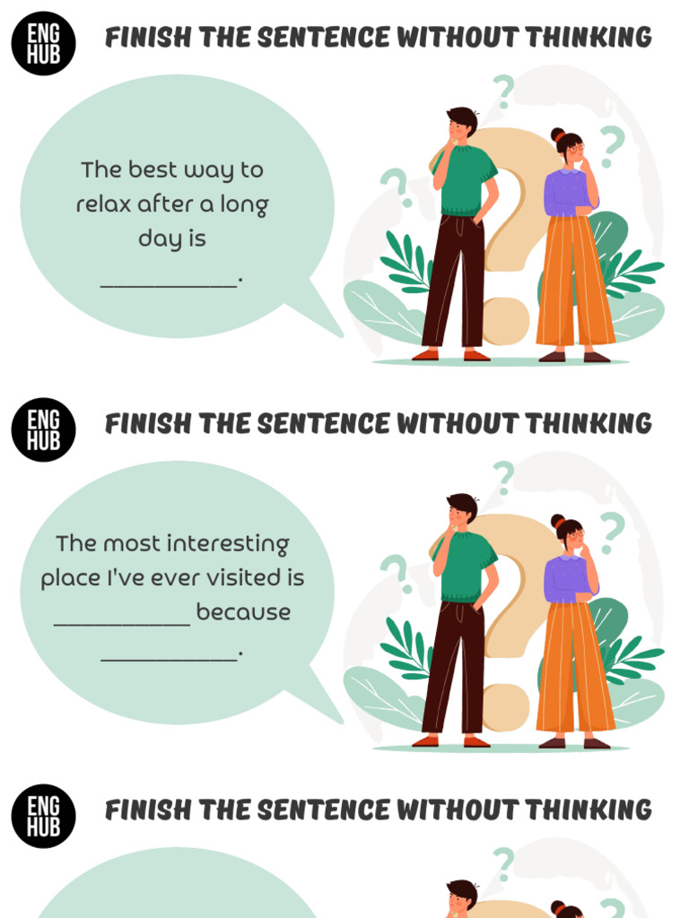 A2 - B2 Finish Without Thinking | PDF