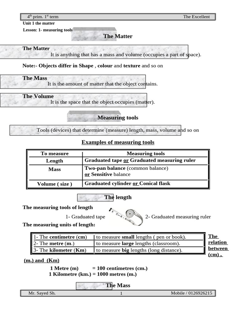 Prim 4 1ST Term | PDF