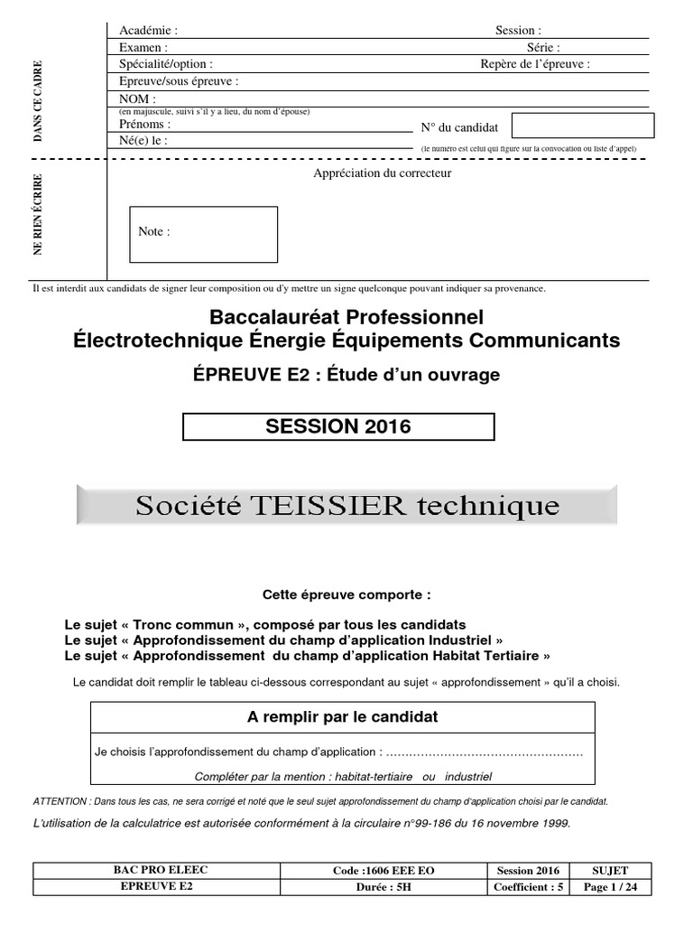 Sujet 2 | PDF