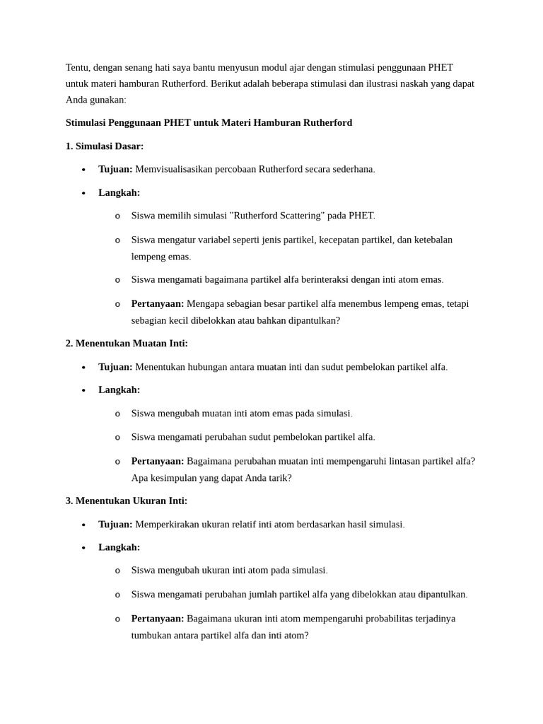 LKPD Simulathor PHET 1 | PDF | Atomic Physics | Technology & Engineering