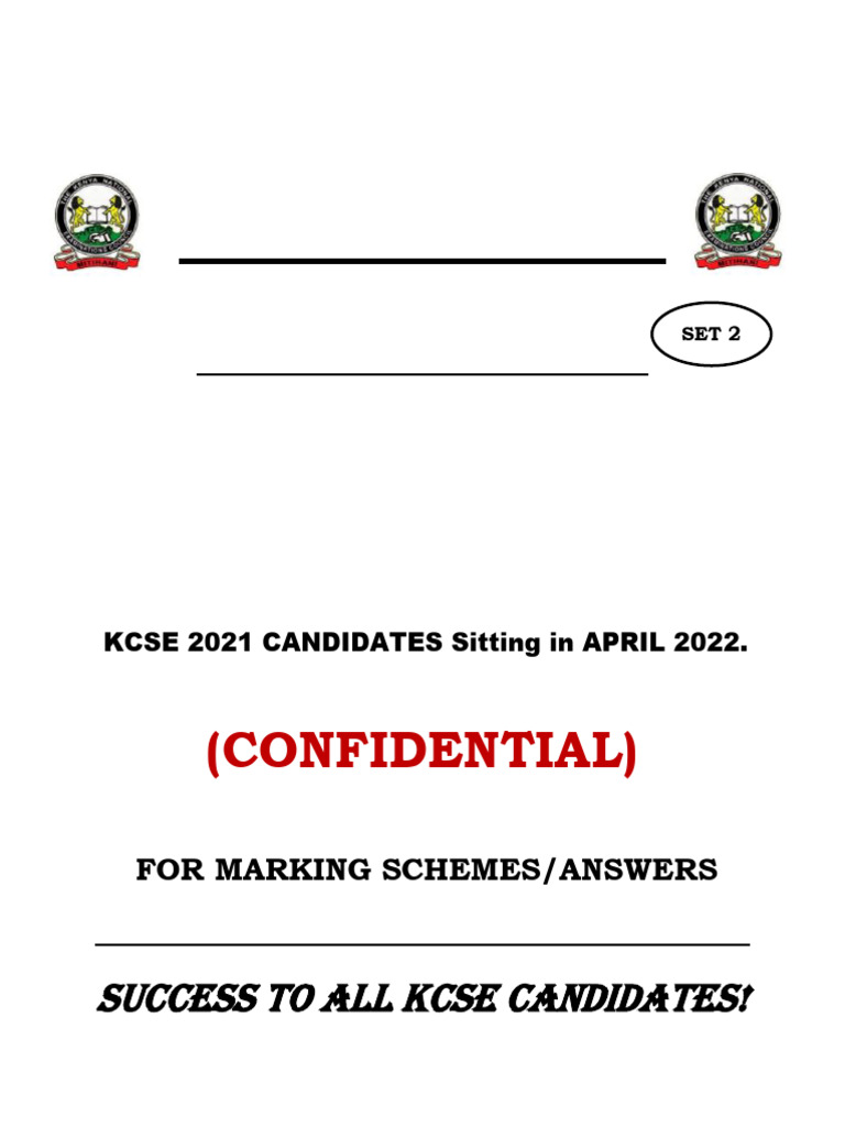 KCSE 2021 Predictions | PDF