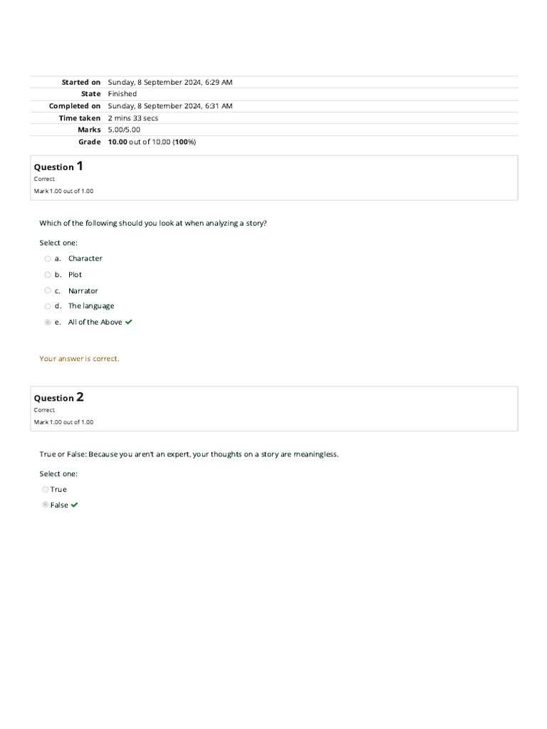 Self-Quiz Unit 1_1 Attempt Review _ Home | PDF