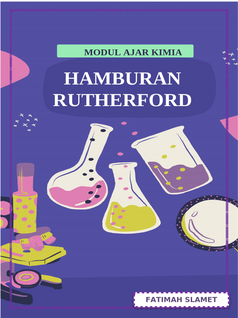 Modul Ajar Hamburan Rutherford Fix | PDF | Nature | Science & Mathematics