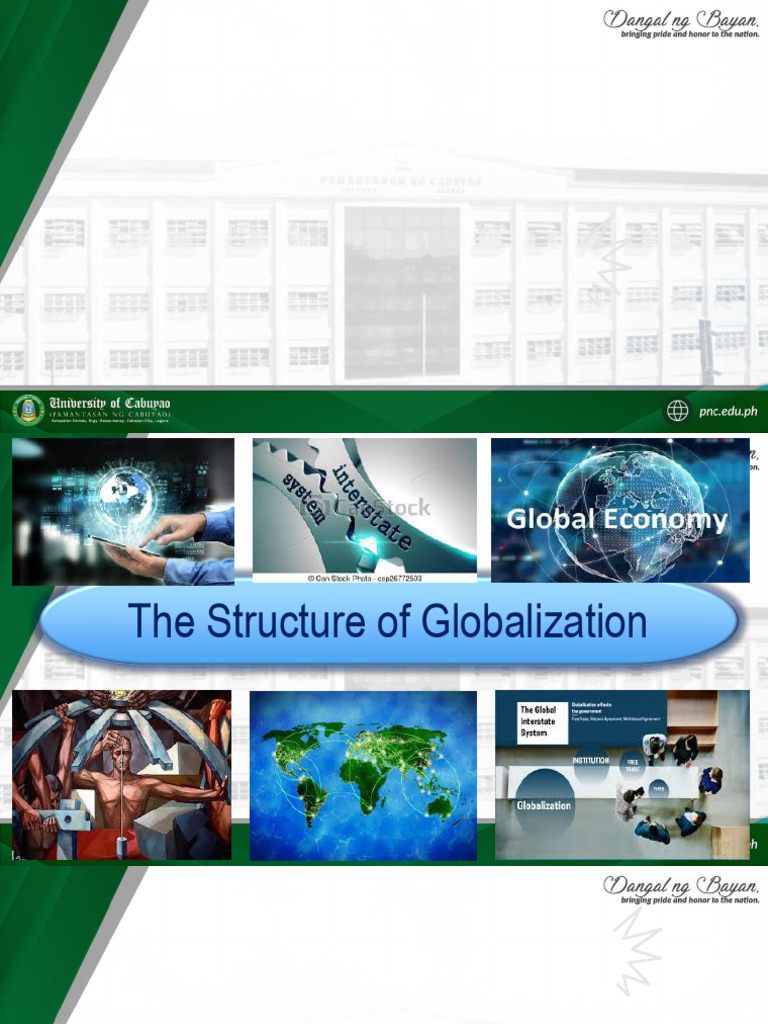 Week 2-3 - The Structures of Globalization PPT (20240821081348) | PDF