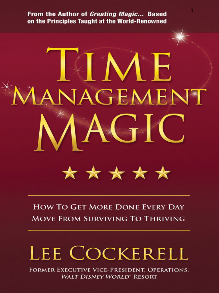 Time Management Magic by Lee Cockerell | PDF