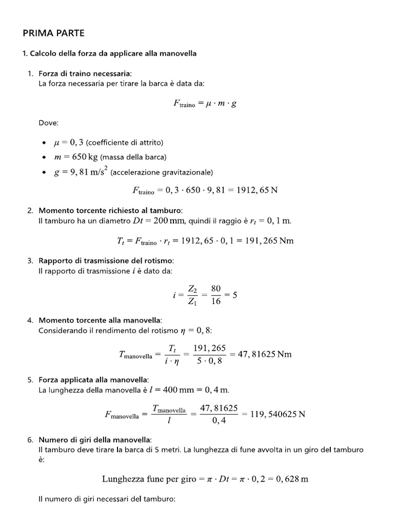 Soluzione 1_esame Maturità Meccanica | PDF