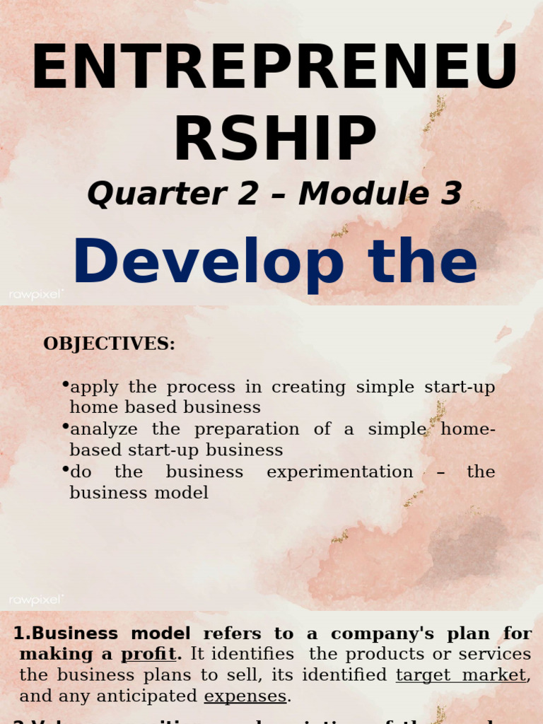 3 Q2-Entrep | PDF