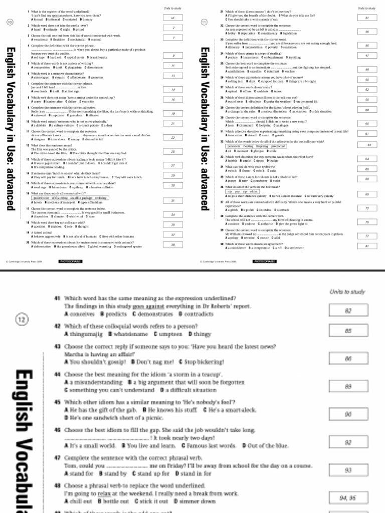 Vocab Check | PDF