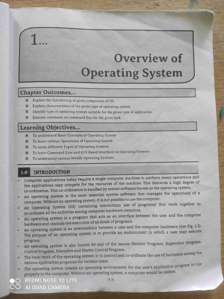 Unit 1 OSY | PDF