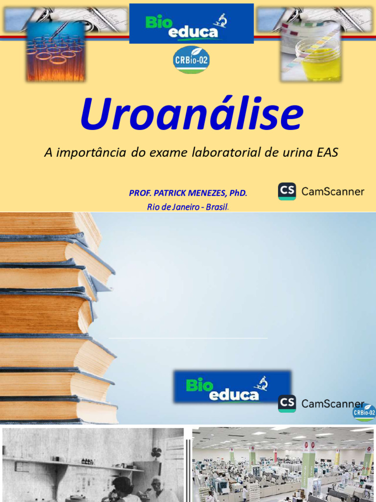 CURSO UROANÁLISE BIOEduca | PDF