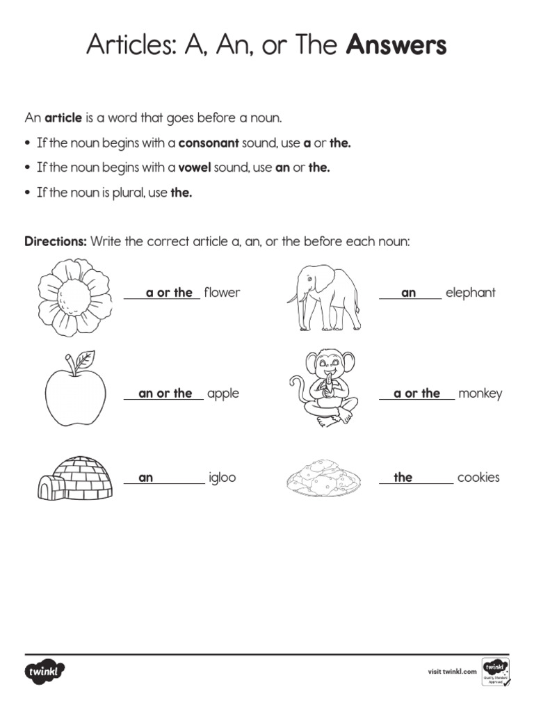 English Activity Grade 1 | PDF