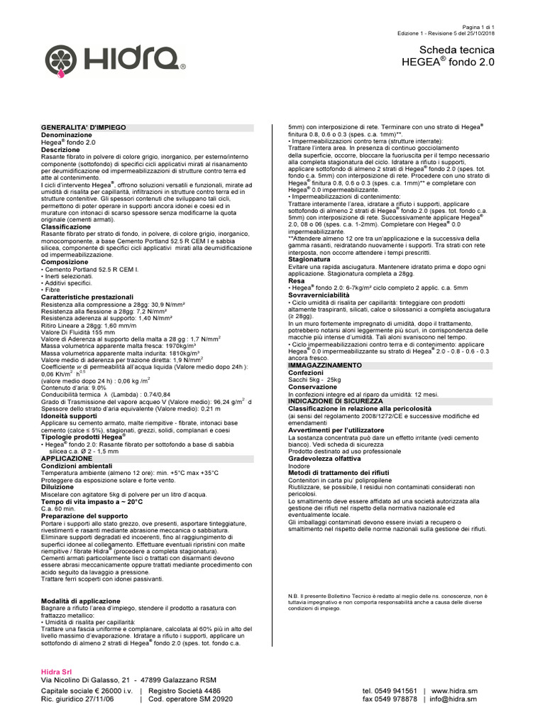 Hegea 2.0 Tec5 | PDF