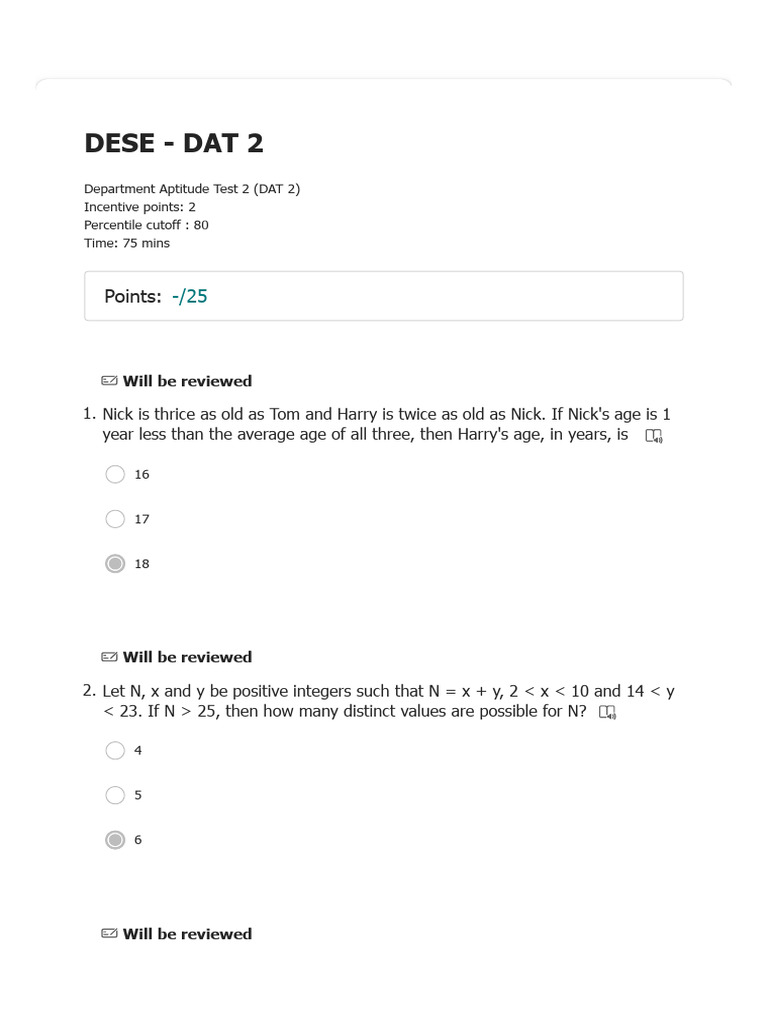 Dese - Dat 2 | PDF