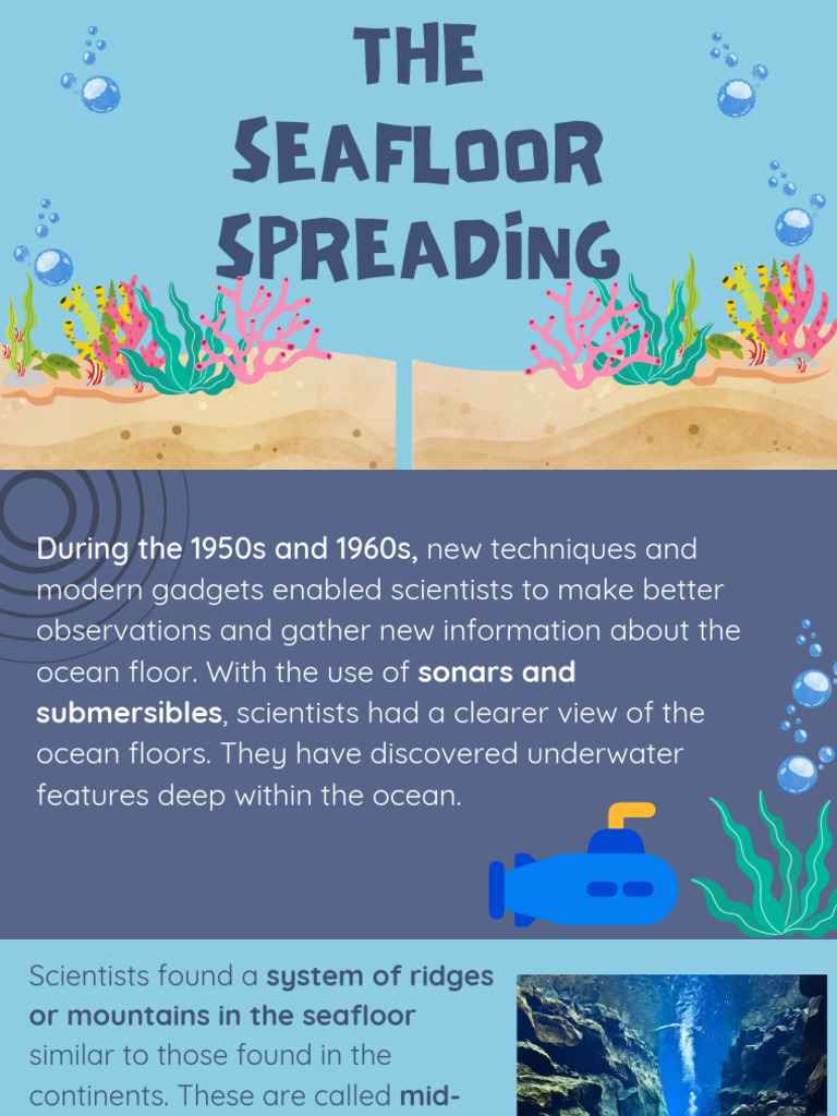 Seafloor Spreading - 20240920 - 131918 - 0000 | PDF